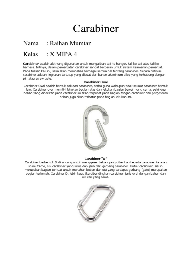 Carabiner | PDF