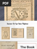 Rizal's Annotation of Morga's Work Sucesos de Las Islas Filipinas | PDF ...