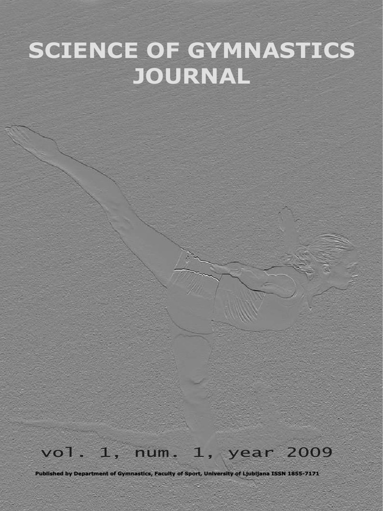 Science of Gymnastics Journal Vol1 Iss1 PDF | PDF | Rotation | Center ...