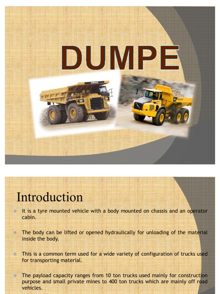 Dumper | PDF | Transmission (Mechanics) | Truck