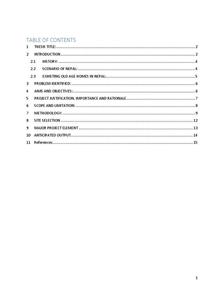 Senior Citizen Homes PDF | PDF | Case Study | Old Age