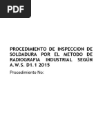 Radiografía Industrial API 650-ASME B31.3 | PDF | Soldadura | Construcción