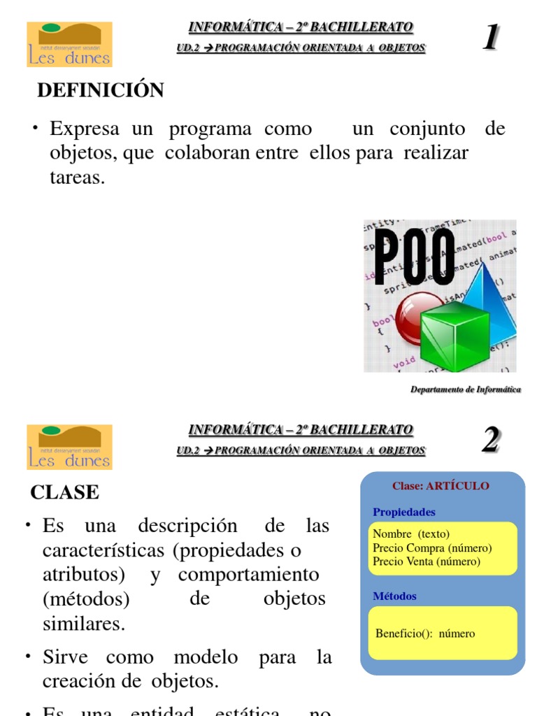 TEMA2-01-POO Javascript PDF | Descargar gratis PDF | Objeto ... TEMA2-01-POO Javascript PDF | Descargar gratis PDF | Objeto ...