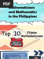 10 Famous Filipino Mathematicians and Physicists | PDF | Teaching ...