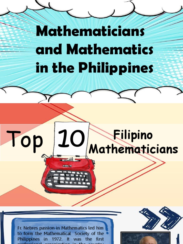 Filipino Mathematicians and Contributions | PDF | Geometry | Teaching ...
