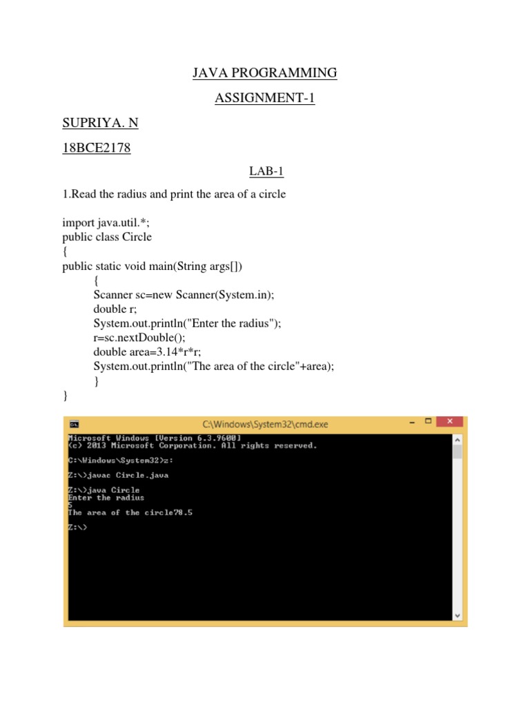 Java Programming | PDF | Matrix (Mathematics) | Matrix Theory