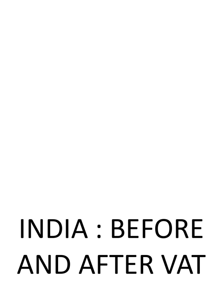 Final Ppt Vat Pdf Value Added Tax Taxes