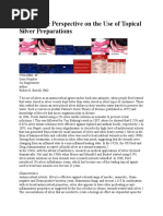 Flamazine Ointment for Burns and Wounds | PDF | Wound | Medical Treatments