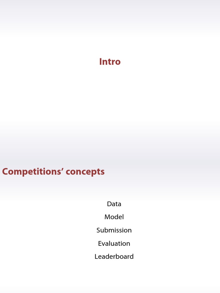 1 - Competition Mechanics Intro | PDF | Prediction | Data Mining