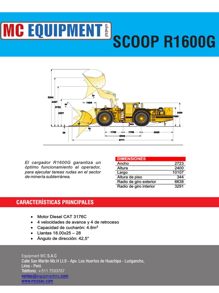 R1600G Brochure PDF | PDF