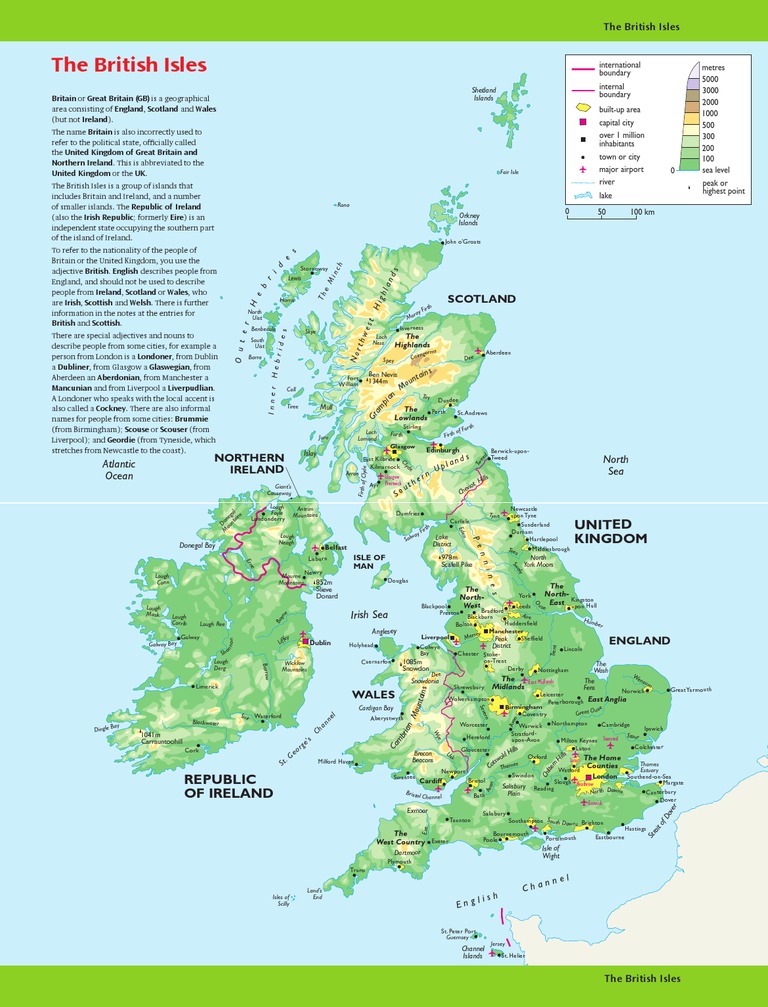 UK Map | PDF | British Isles | United Kingdom