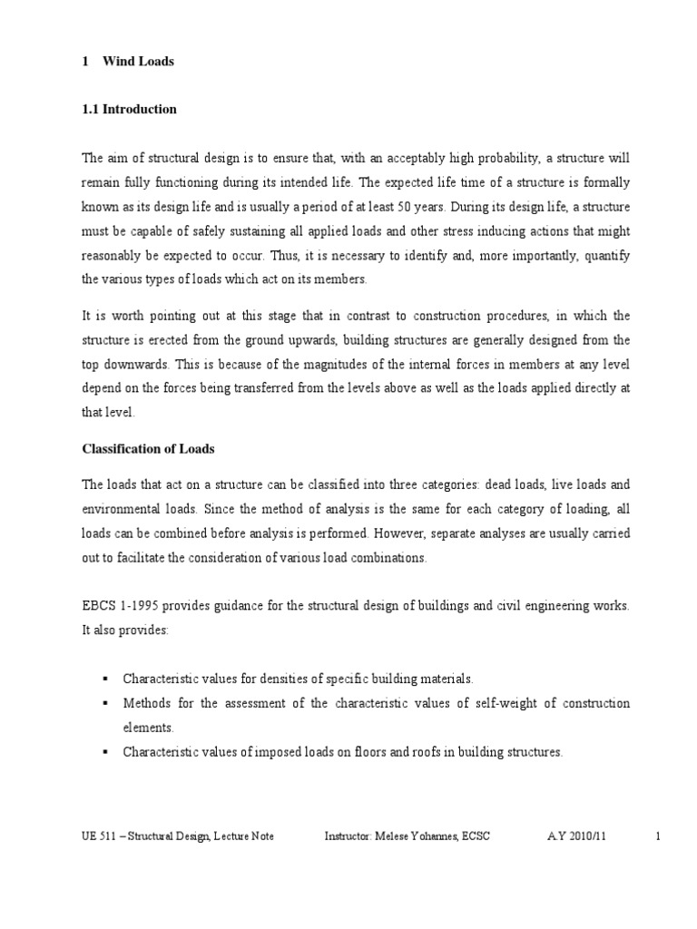 Wind Loads | PDF | Structural Load | Structural Engineering