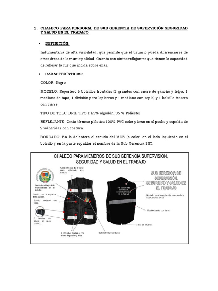 Chalecos y Polos | PDF