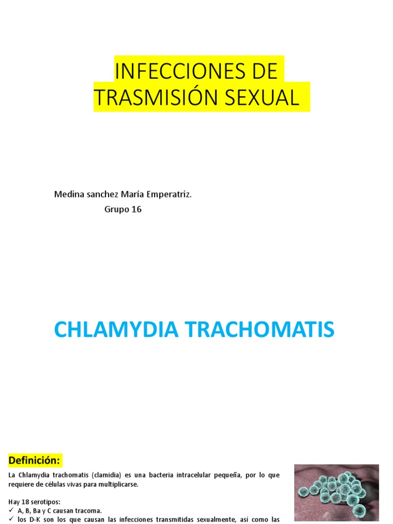 Clamidia | PDF | Infección transmitida sexualmente | Epidemiología