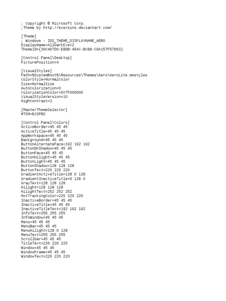 Dark Theme | PDF | Computers
