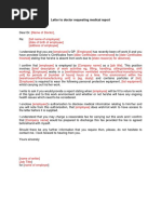 Doctor's Work Restrictions Letter | PDF