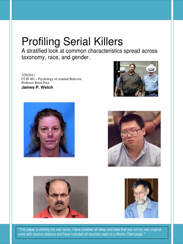 PROFILINGTermPaperCCJS461 PDF | PDF | Serial Killer | Psychopathy