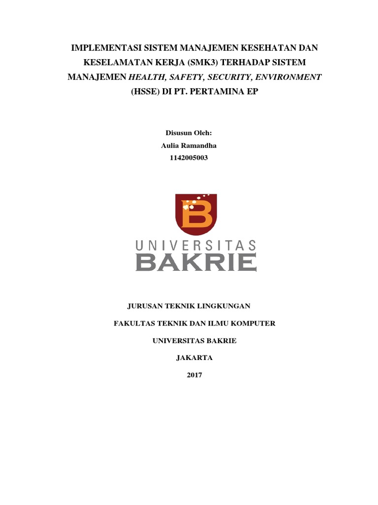 Laporan KP Aulia Ramandha Finallll PDF | PDF