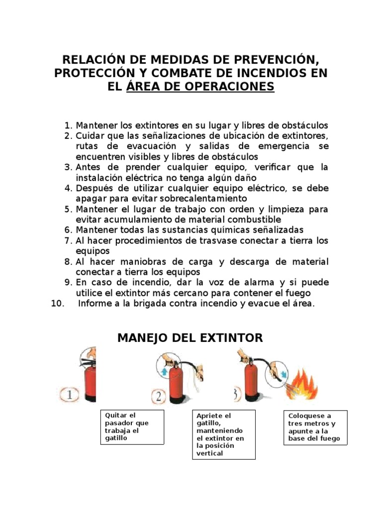 295333708-Instrucciones-de-Seguridad-Para-Prevencion-y-Proteccion-de ...