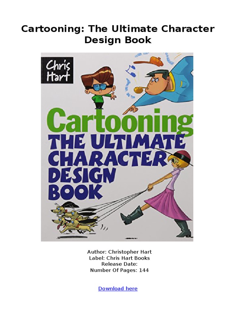 Cartooning Ultimate Character Design Book | PDF