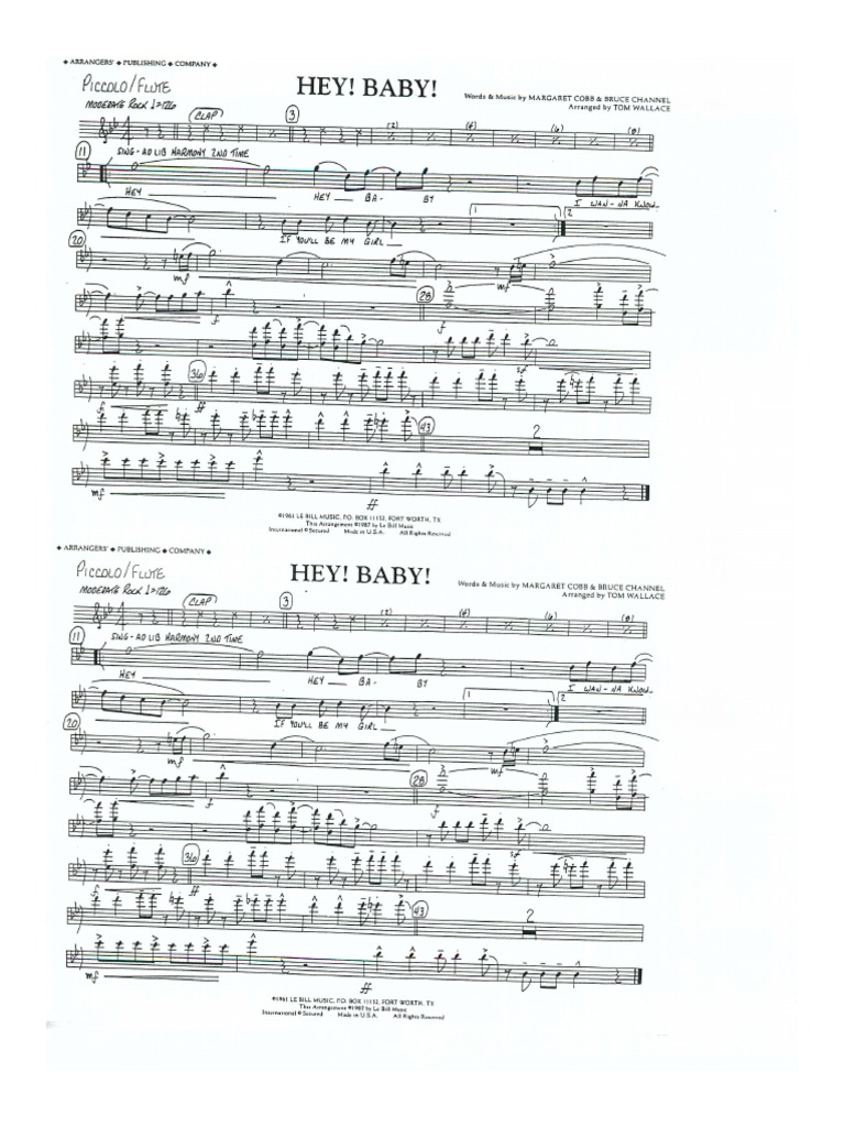 Hey, Baby | PDF