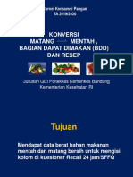 Daftar Komposisi Bahan Makanan (DKBM) | PDF | Kesehatan Holistik