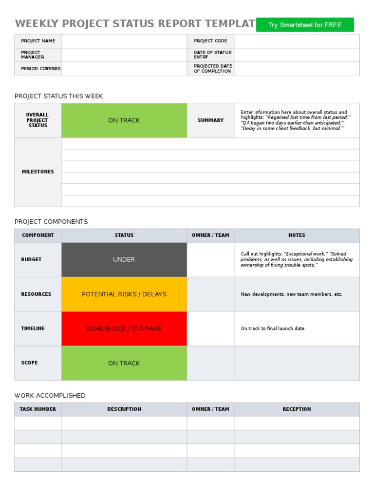 IC Weekly Project Status Report 10673 | PDF | Computing | Areas Of ...