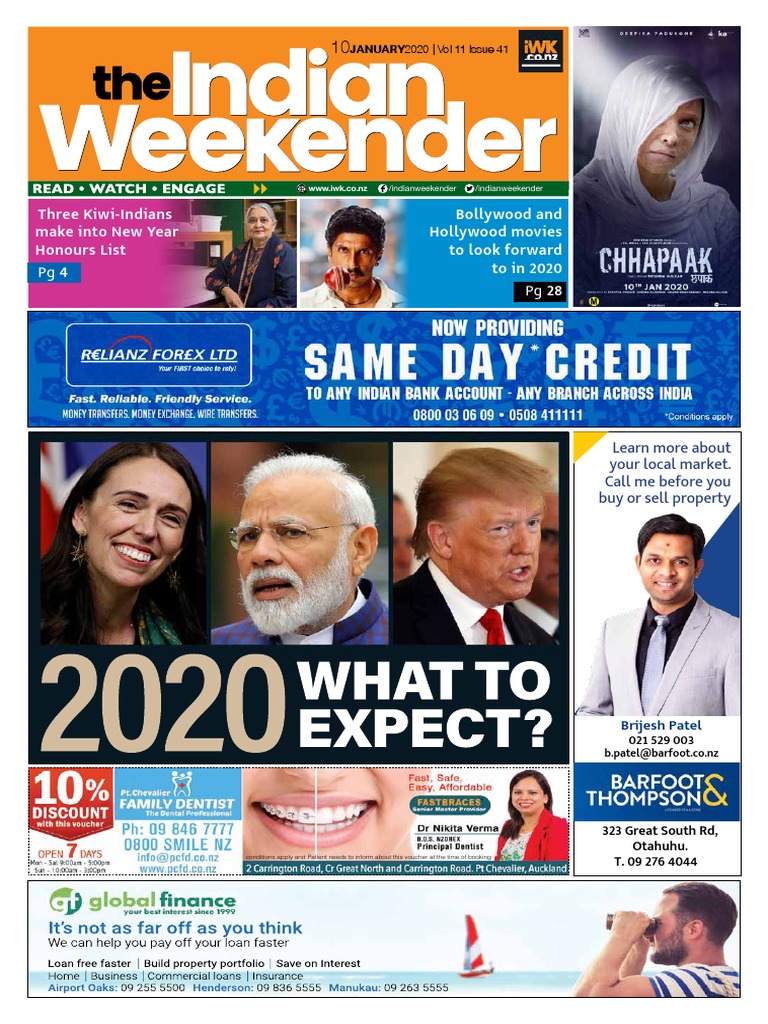 The Indian Weekender, Friday, January 10, 2020 Volume 11 Issue 41 | PDF ...