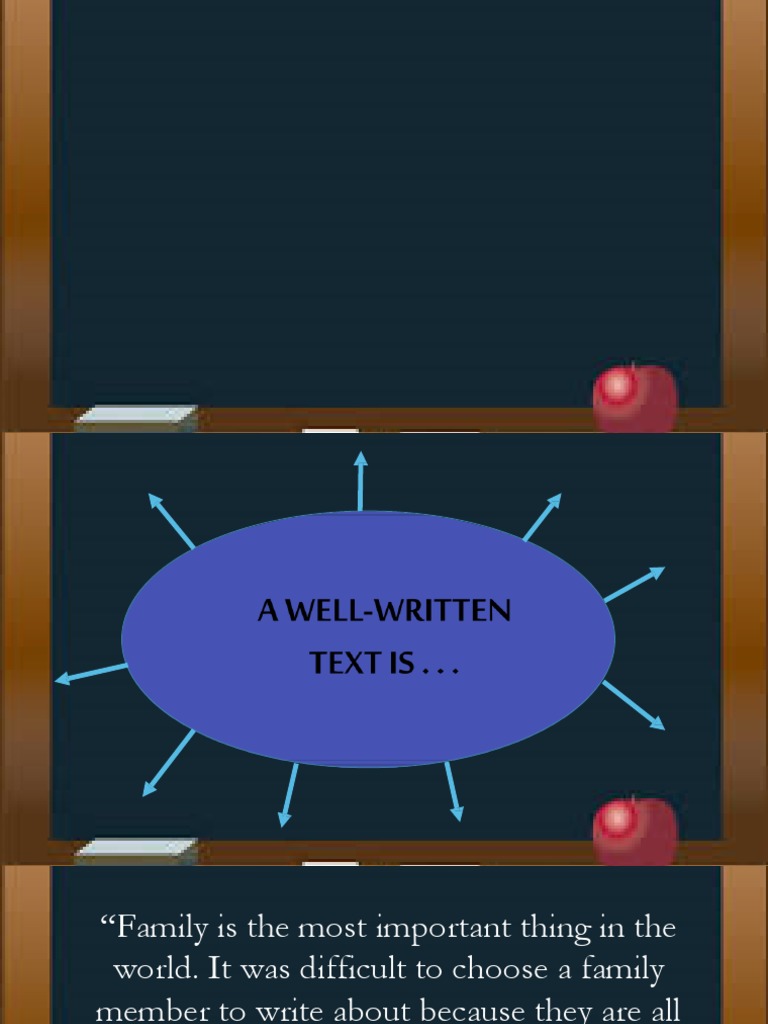 Properties of A Well-Written Text | PDF | Essays | Time