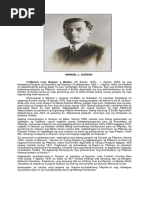 Talambuhay Ni Manuel A. Roxas | PDF