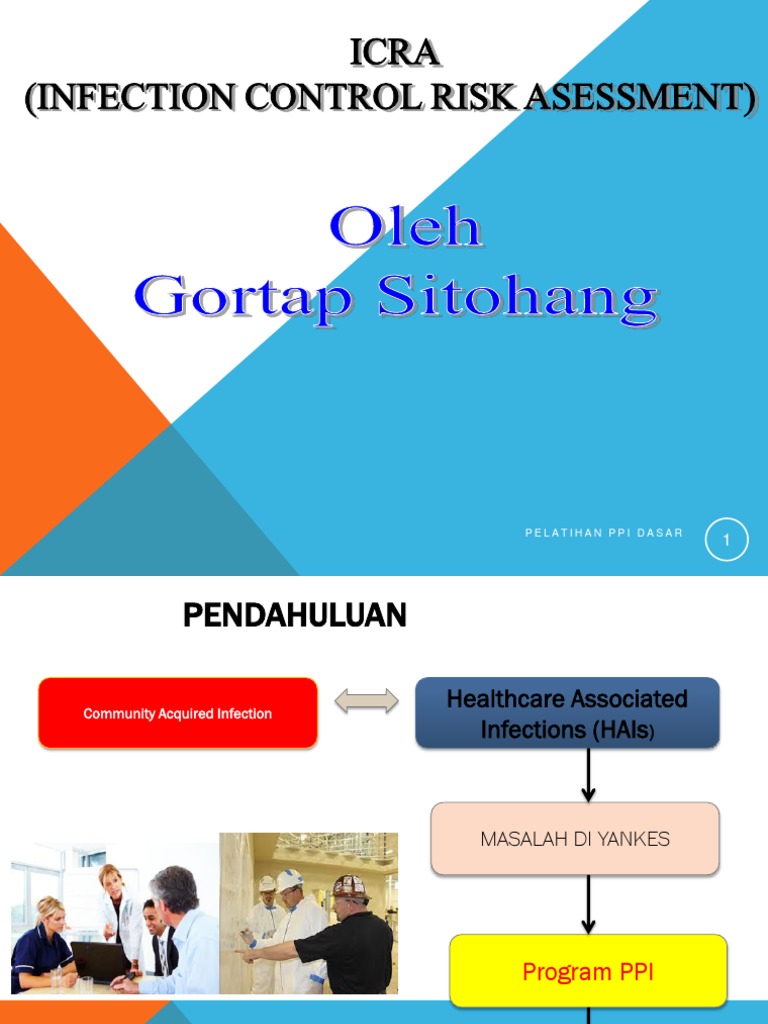 ICRA (INFECTION CONTROL RISK ASSESMENT) Gortap Rev | PDF