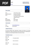 Portofolio Data Entry Aulia Afiana | PDF