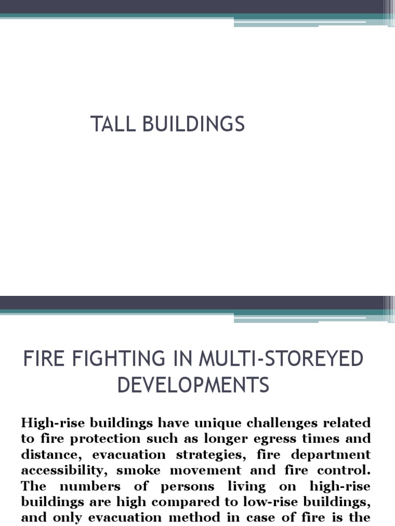 Lecture 11 - Fire Fighting | PDF | Stairs | Fire Safety