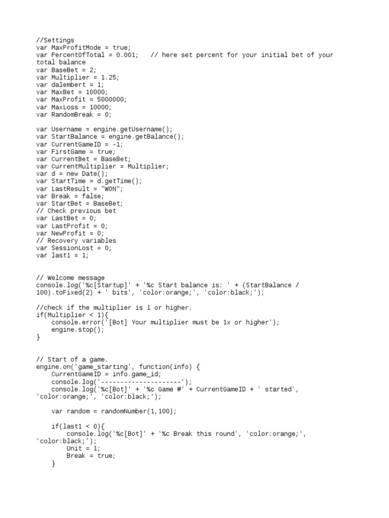 Crash v1 Script For Ethercrash - Io | PDF | Business