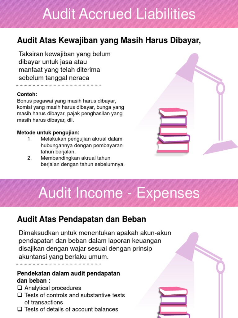 D. Audit Accrued Liabilities Income Expenses | PDF | Pengelolaan Keuangan & Uang