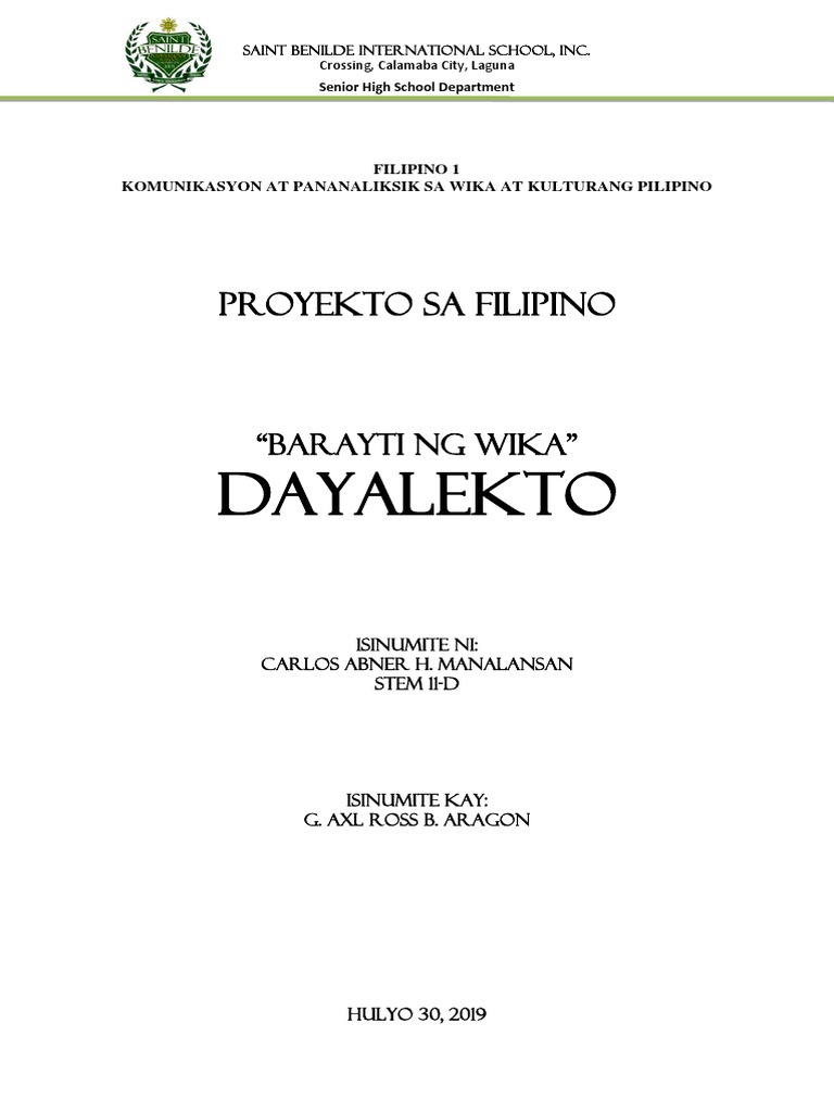 DAYALEK | PDF