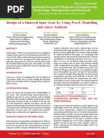 Gearbox Project Report | PDF | Gear | Transmission (Mechanics)