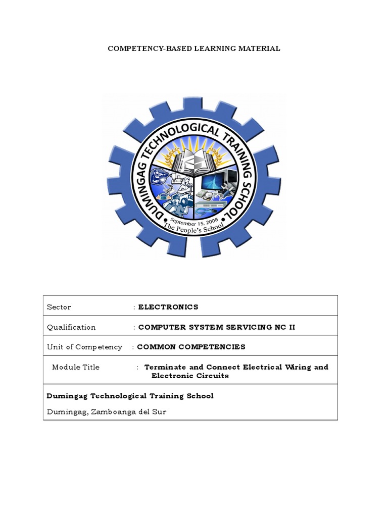 CSS Terminating and Connerting Electrical Wiring and Electronic ...