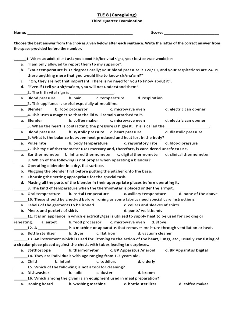 Tle 8 | PDF | Dose (Biochemistry) | Chemistry