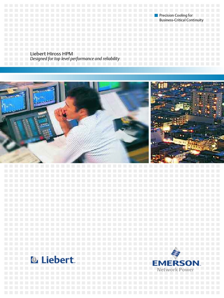 Liebert Hiross HPM | PDF | Alternating Current | Electric Motor