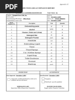 Appendix 62-IAR (Inspection and Acceptance Report) | PDF | Technology & Engineering