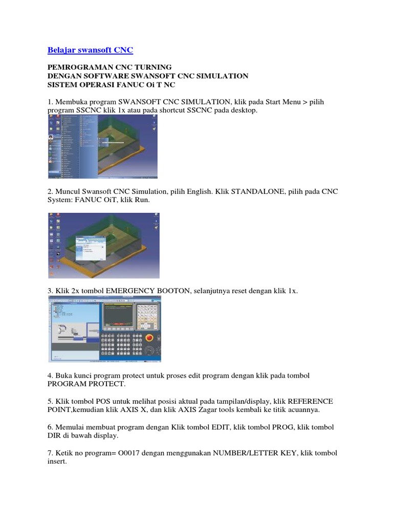 Dokumen - Tips - Belajar Swansoft CNC | PDF