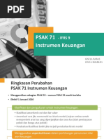 PSAK 71 - Instrumen Keuangan PDF | PDF