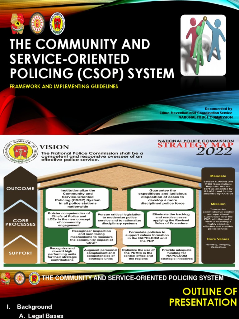 CSOP System Guidelines & Framework | PDF | Police | Government
