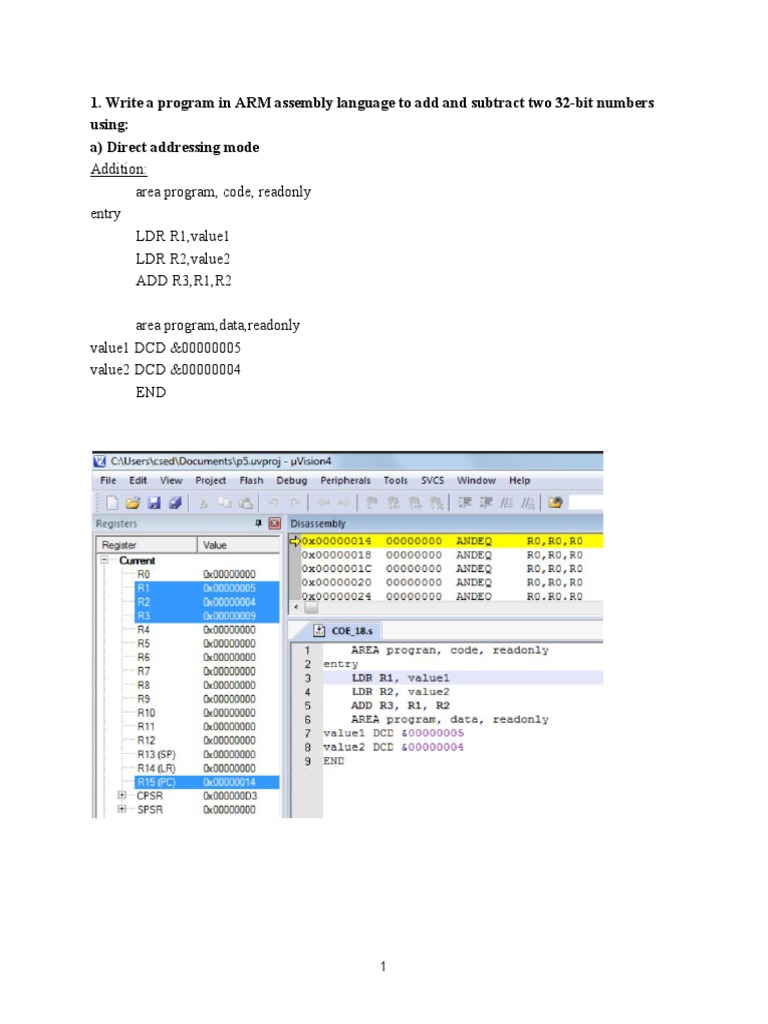 ARM7 Codes | PDF | Office Equipment | Computer Data