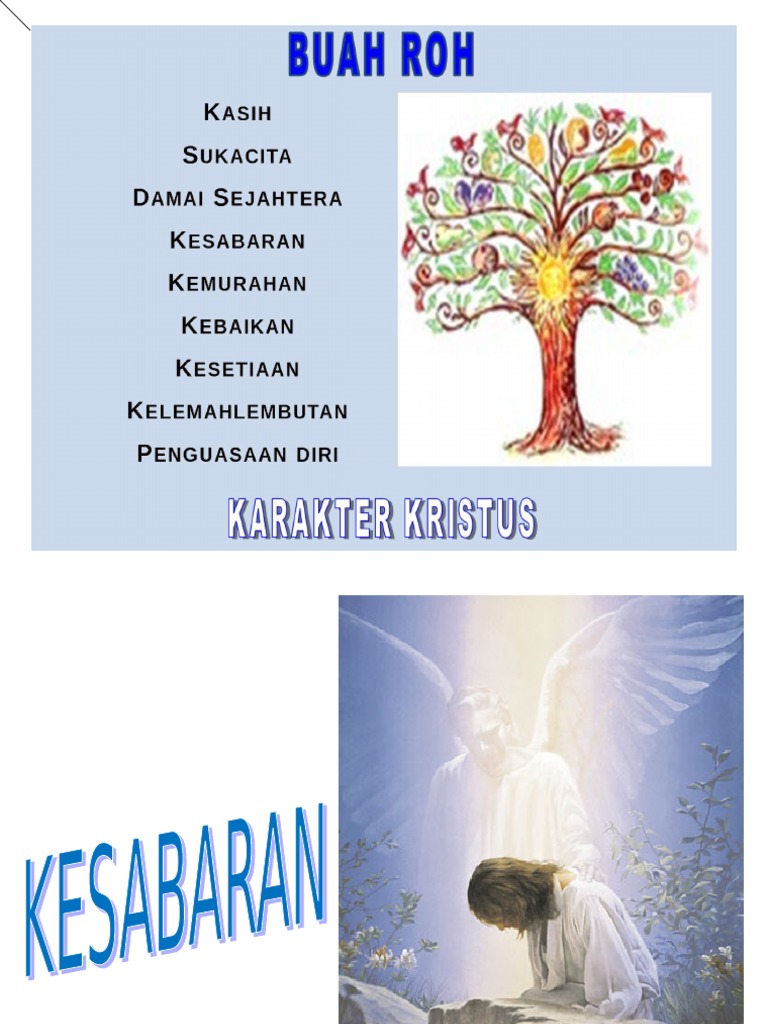 Buah Roh Kesabaran Kemurahan Kebaikan | PDF