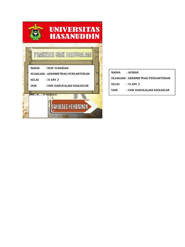 Id Card PKL | PDF