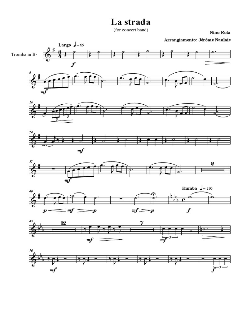 La Strada | PDF | Musical Forms | Elements Of Music