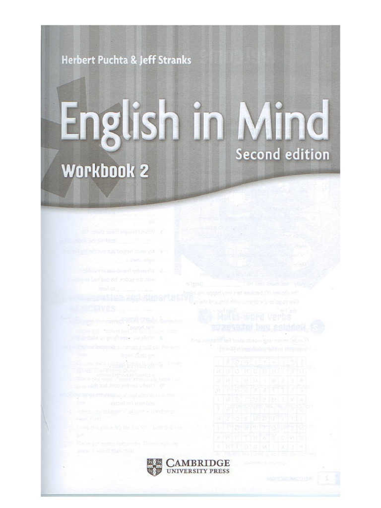 English in Mind 2 Workbook | PDF