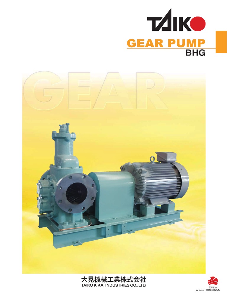 Taiko BHG Pump | PDF